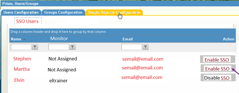 Single Sign-On (SSO)